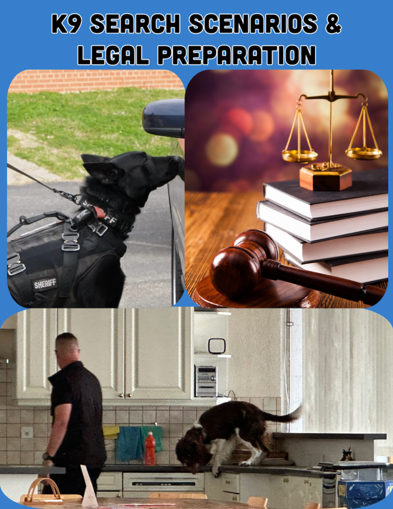 K9 Detection “Search Scenario and Legal Preparation” - Ford K9